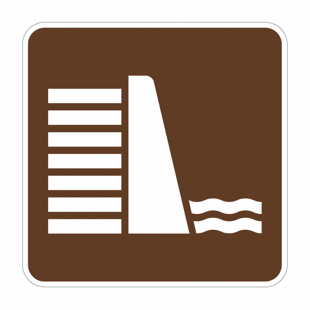 Dam (Symbol) Sign RS-009 | 304270 | TAPCO - Traffic & Parking Control ...